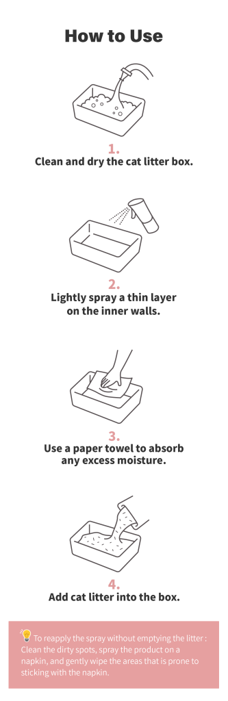 Lady N－Non-Stick Cat Litter Box Spray - Lady N US