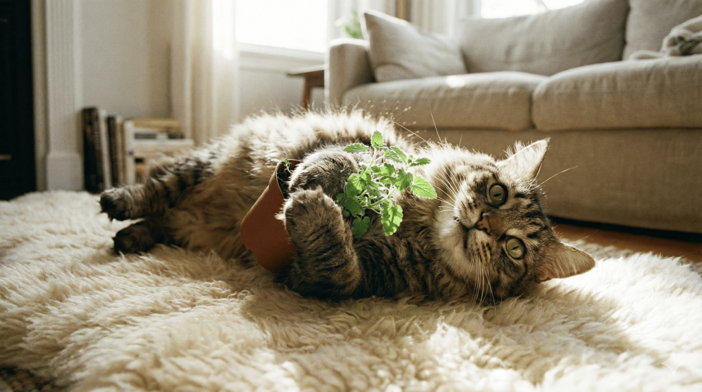 How Does Catnip Work? It Triggers a 10-Minute High - Lady N US